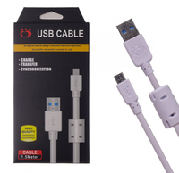 Кабель для смартфона OLESIT UNS-K107 USB - Type C (Белый или черный)