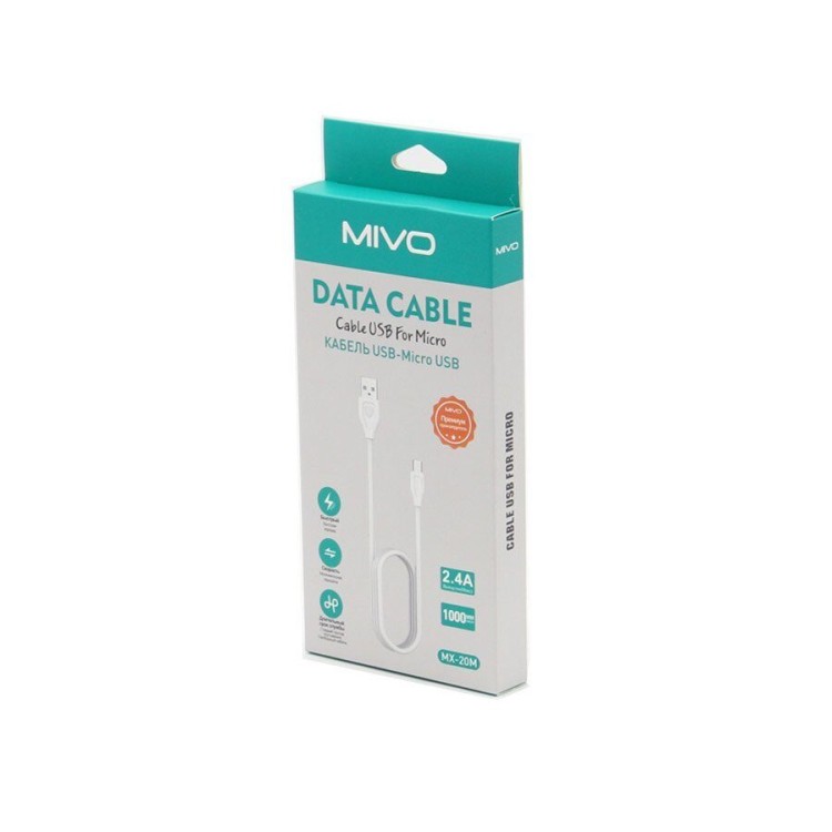 Кабель Micro USB Mivo MX-20M